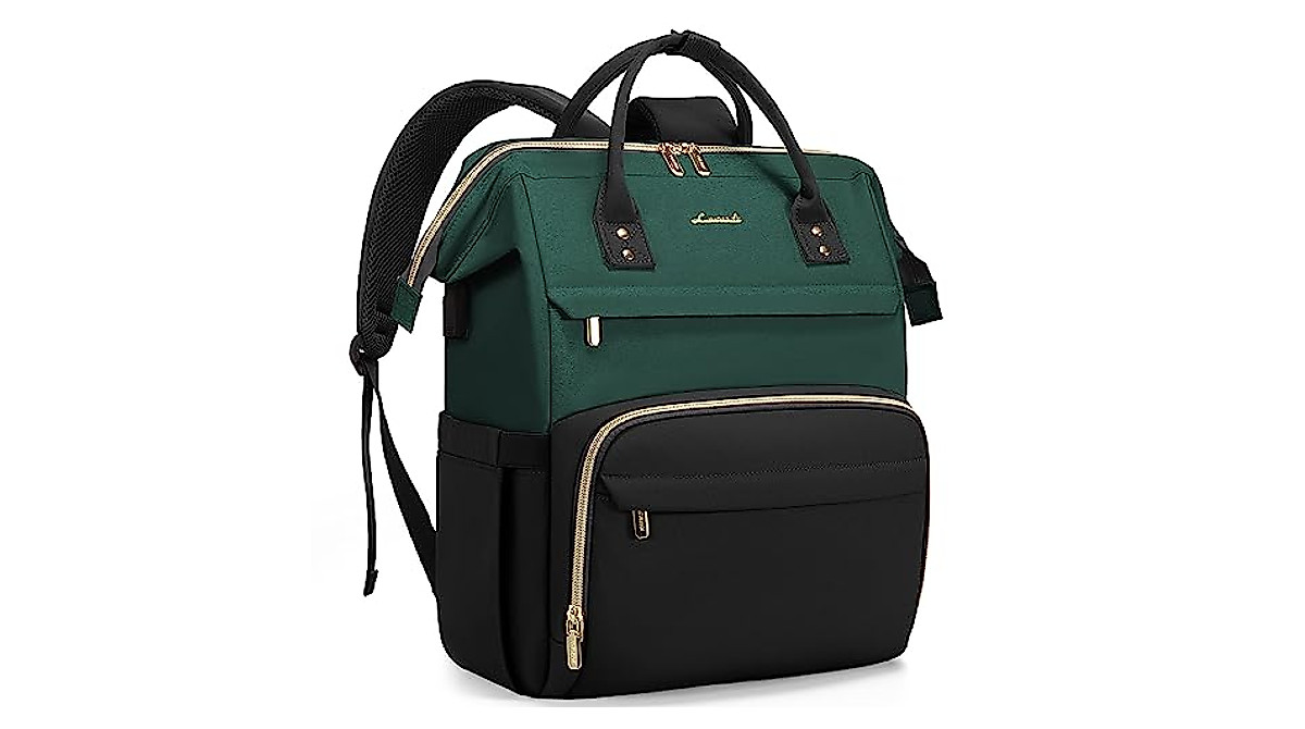 LOVEVOOK Stylish Laptop Backpack for Women - 17 Inch Capacity