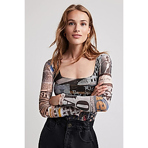 Desigual WoMen's Casual, Black, XL