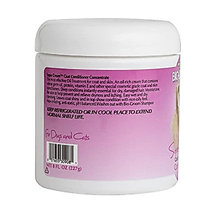 Bio-Groom Super Cream Pet Coat Conditioner, 8-Ounce