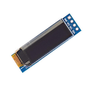 Gump's grocery 0.91'' 128x32 IIC I2C Blue OLED LCD Display DIY Module DC3.3V 5V for PIC Arduino