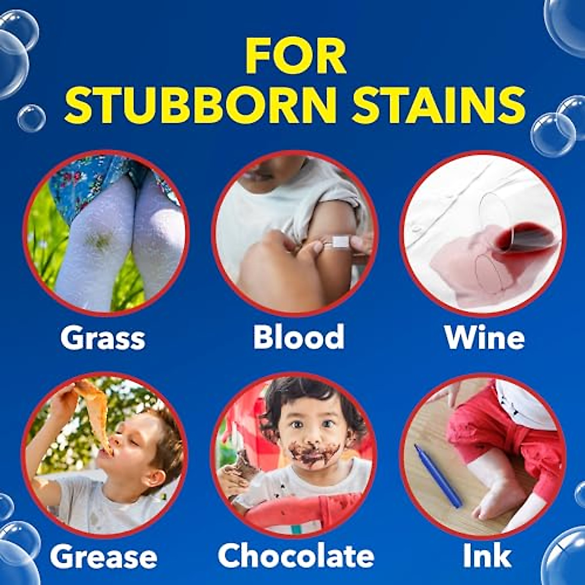 OxiClean Max Force Laundry Stain Remover Gel Stick, 6.2 fl oz