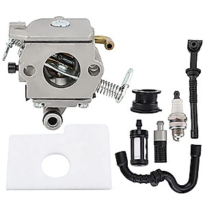 ATVATP MS170 Carburetor fit MS180 Carburetor 017 018 MS180 Chainsaw Parts Carb Replace 1130 120 0603 & 1130 124 0800 Air Filter