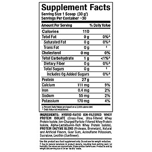 ALLMAX Nutrition - ISOFLEX Whey Protein Powder, Whey Protein Isolate, 27g Protein, Orange Dreamsicle, 2 Pound