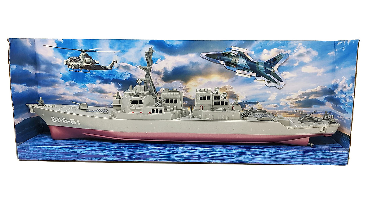 Toy Essentials 17-Inch Battleship Destroyer - Buy Now