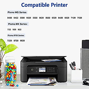 Jalada Compatible Ink Cartridge Replacement for Canon PGI-250 CLI-251 PGI-250XL CLI-251XL PIXMA iP8720 PIXMA MG6320 PIXMA MG6620 PIXMA MG7120 PIXMA MG7520 Inkjet Printer (8PGBK,8BK,8C,8M,8Y,8G)48-Pack