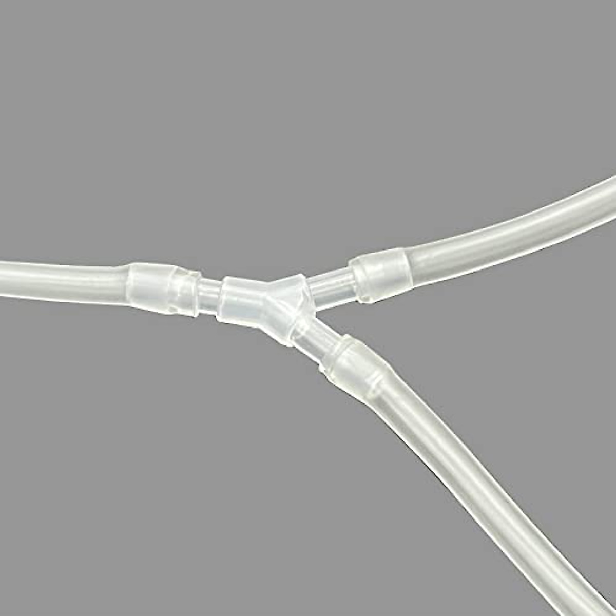 JOMISSLY Aquarium Air Pump Accessories 3/16" Y Tee 3 Way Hose Connector for Small Air Hose Splitter,Hose Fittings for Boat Water Air Line Tube(6pcs)