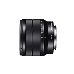 Sony - E 10-18mm F4 OSS Wide-Angle Zoom Lens (SEL1018),Black