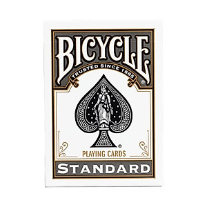 Bicycle Black Playing Cards, Standard Index, 1 Deck