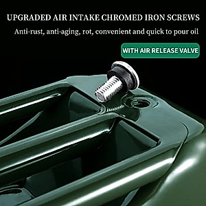 2.6 Gallon Metal Tank, Jerry Can - (10L Green)