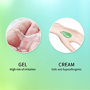 Lash Remover for Professional Eyelash Extensions Dissolves Powerful Cream Lash Remover Low Irritation Lash Extension Remover Eyelash Glue Remover for Salon 5g (Aloe)