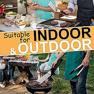 Acmind Blackstone Griddle Accessories Kit, 26 PCS Griddle Grill Tools Set for Outdoor grill and Camp Chef, Stainless Steel Flat Top Griddle Accessories Set with Spatula, Basting Cover and Carrying Bag