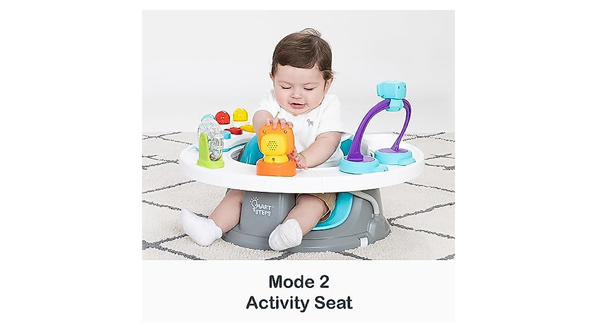 Smart Steps Explore N’ Play 5-in-1 Activity Seat for Growing Babies