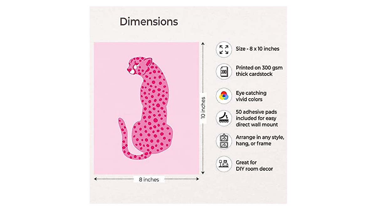 Woonkit 12 set Preppy Room Decor Aesthetic, Hot Pink Stuff, College ...