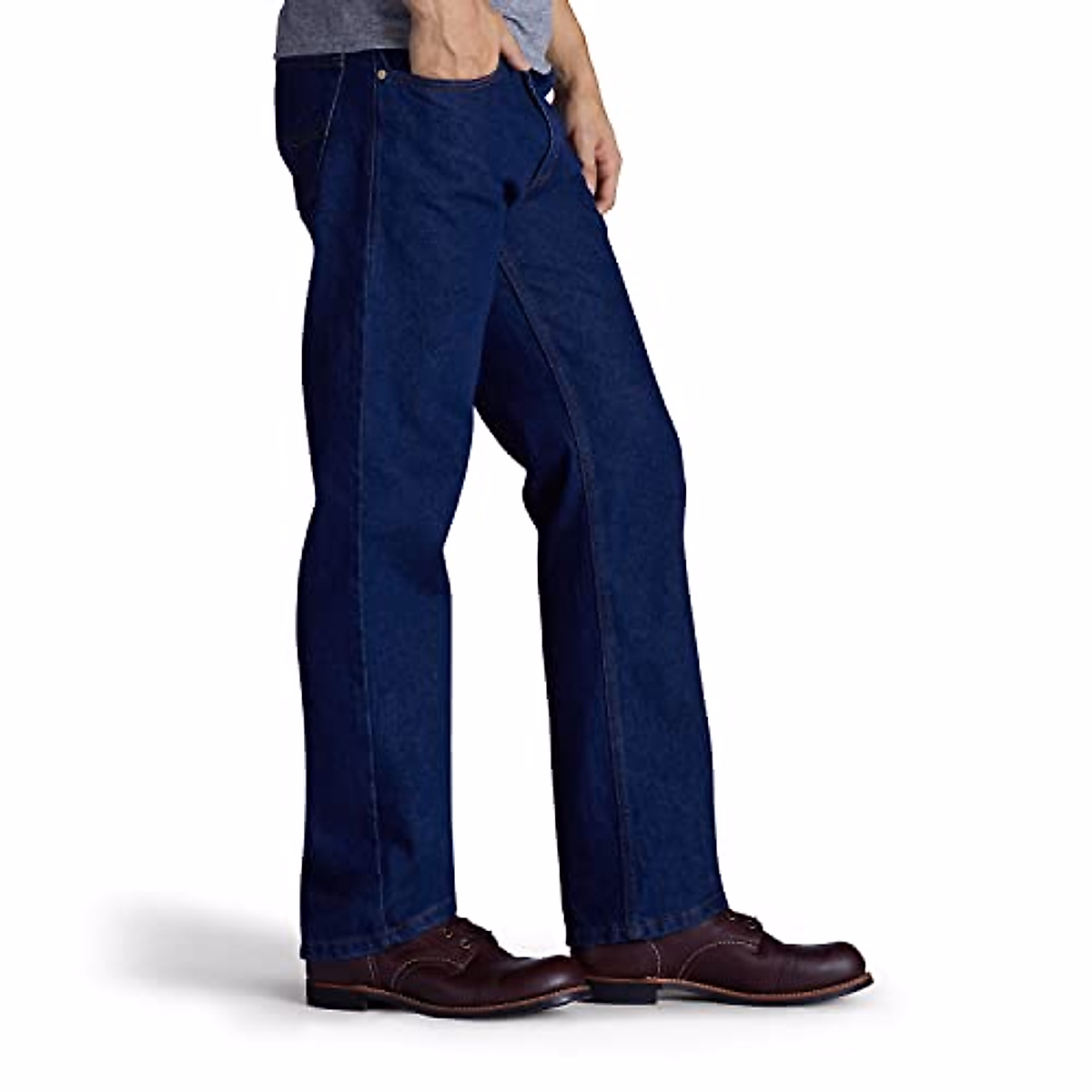 Lee Men's Regular Fit Bootcut Jean, Pepper Prewash, 38W x 36L