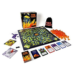 Runaway Parade Games Fire Tower Board Game- Fight fire with fire in This Award-Winning, Fast paced and Competitive Game