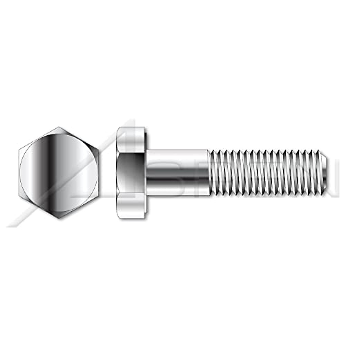 (10 pcs) M10-1.5 X 360mm, DIN 931 / ISO 4014, Metric, Hex Head Cap Screws Bolts, Part Thread, A2 Stainless Steel