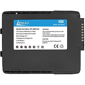 for Zebra Scanner Battery TC77 BT-000318 Battery [New Version 4800mAh] for Zebra TC77 Battery TC70 Battery TC70x TC72 TC75 TC75x TC700H TC700K TC77HL TC720L Barcode Scanner Battery BT-000318-01 (1)