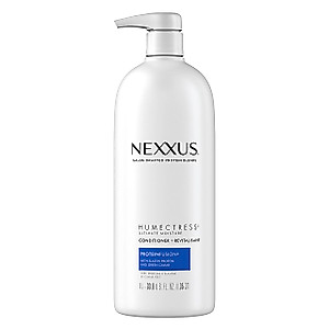Nexxus Humectress Moisturizing Conditioner for Dry Hair Ultimate Moisture Moisturizing ProteinFusion with Elastin Protein and Green Caviar 33.8 oz