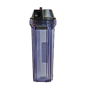Reverse Osmosis Revolution Whole House Filter Housing (Clear) with 3/4" Port for 10"x2.5" Filter cartridges
