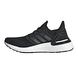 adidas Women's Ultraboost 20 Running Shoe, Core Black/Night Metallic/Cloud White, 5.5 M US