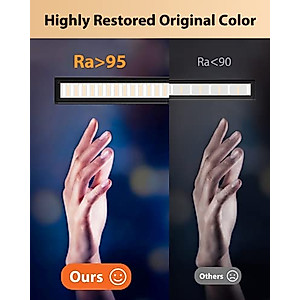 Desk Lamp, iFalarila Dimmable 160 LED Desk Light for Home Office [Updated Flexible Gooseneck & Metal Rod & I-Clamp] Book Light Clip on Table for Reading, Workbench, Drafting, Nail Tech, Sewing, Puzzle