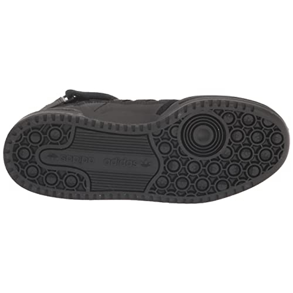 adidas Originals Womens Forum Mid Black/Off White 10