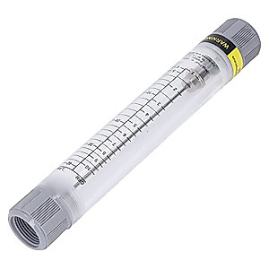 Flowmeter, 1-10GPM Acrylic Liquid Flow Meter Tube Type Transparent Accuracy Durable for Factory