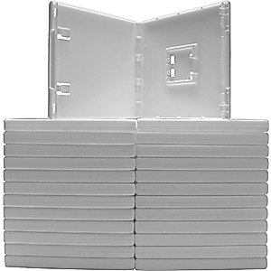 (25) White Standard Replacement Game Boxes - Compatible With Nintendo 3DS - #VGBR113DSWH