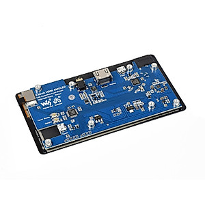 waveshare 5.5inch Capacitive Touch AMOLED Display Compatible with Raspberry Pi 4B/3B+/3A+/2B/B+/A+/Zero/Zero W/WH/Zero 2W CM3+/4 1080×1920 Resolution HDMI Supports Jetson Nano/Windows