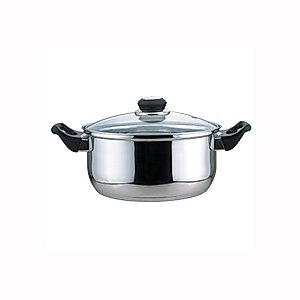 Culinary Edge Dutch Oven with Glass Cover, 4-Quart
