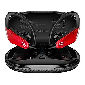 Bluetooth Headphones True Wireless Earbuds with Charging Case IPX10 Waterproof Stereo Sound Earphones Built-in Mic in-Ear Headsets Deep Bass for Sport Running, Fast Pair