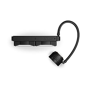 NZXT Kraken X53 RGB 240mm - RL-KRX53-R1 - AIO RGB CPU Liquid Cooler - Rotating Infinity Mirror Design - Improved Pump - Powered by CAM V4 - RGB Connector - AER RGB V2 120mm Radiator Fans (2 Included)