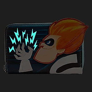 Loungefly Disney Pixar Moments Incredibles Syndrome Zip Wallet