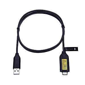 USB Charger & Data Cable for Samsung Digital Camera ST600, ST61, ST65, ST6500, ST67, ST70, ST700, ST71, ST80, ST90, ST91, ST95, ST96 - Replacement for (SUC-3 SUC-5 SUC-7)
