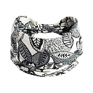 Sports Headband Elastic Running Headband Wide Non-Slip Wicking Headband Sweatband Yoga Elastic Heardband for Women