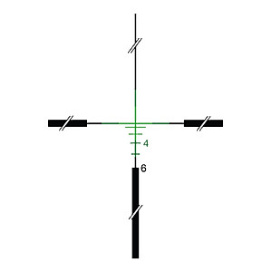 Trijicon ACOG 4X32 223 GRN XHR W/RMR