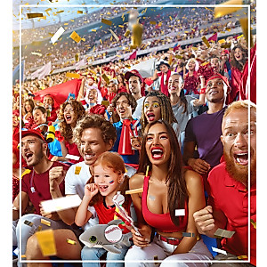 DolliBu Big-Eye Shark Stuffed Animal with Baseball Plush - Soft Huggable Shark, Adorable Shark Plush Toy, Personalized Soft Plush Doll Animal Toy for Kids and Adults - 6 Inches