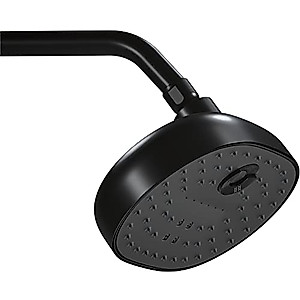 KOHLER 26290-BL Statement Multifunction 2.5 gpm Showerhead, Matte Black