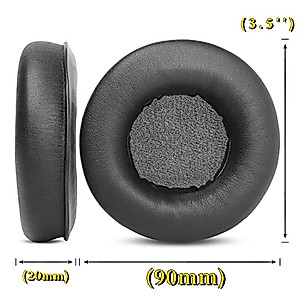 YunYiYi Replacement Foam Ear Pads Pillow Earpads Cushions Cover Cups Compatible with Pioneer HDJ1000 HDJ1500 HDJ2000 HDJ 2000 1000 1500 DJ Headphones (Style 3)