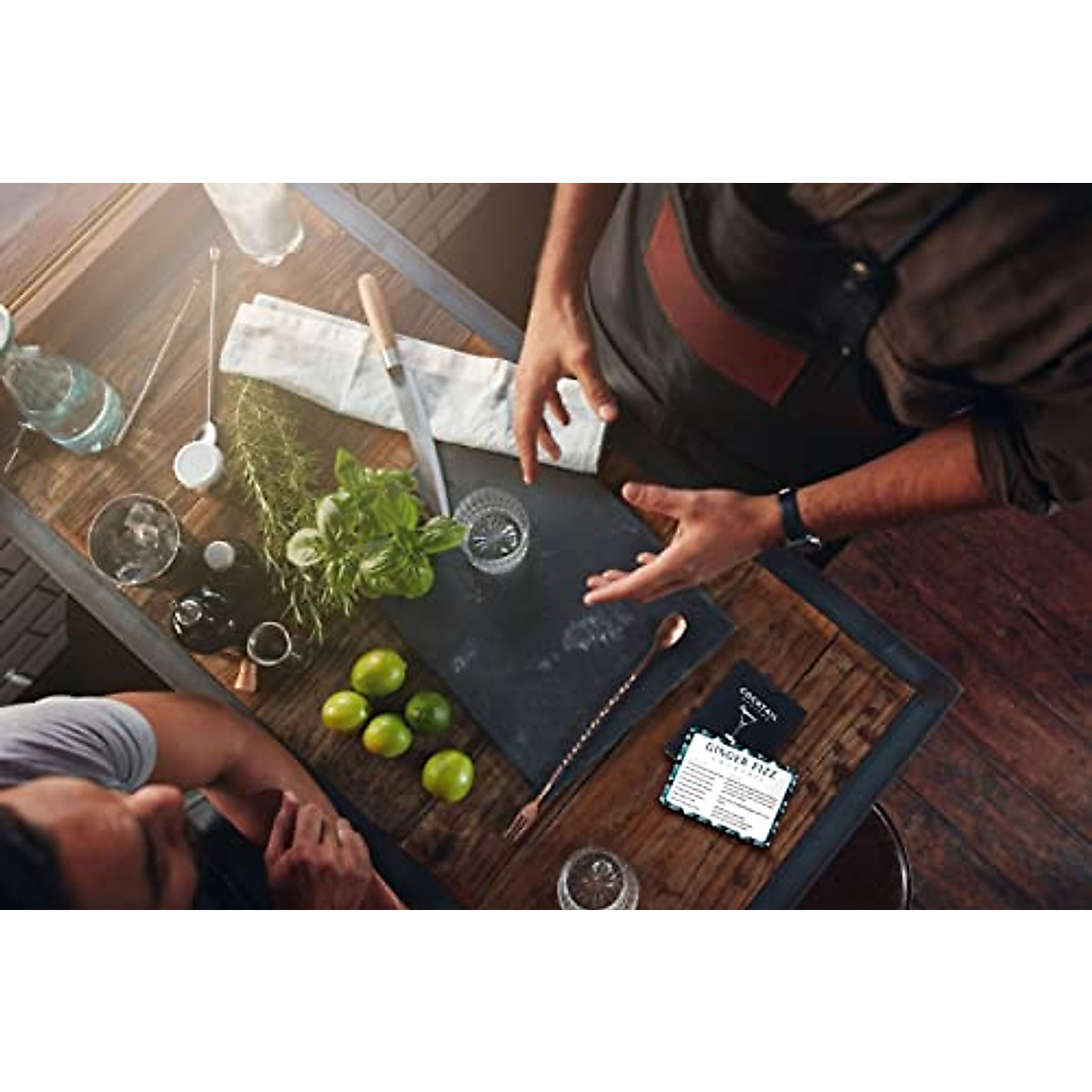 52 Cocktail & Mixed Drink Recipes Flash Cards – Simple & Easy Step Instructions & Tricks – Comprehensive Mixology Concoction Guide & Ingredient List – Master the Entertaining Art - Home Made Bartender