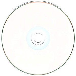 52X 80-Min MAM-A (Mitsui) White Inkjet HUB Printable/Gold CD-R's 50-Pak in Shrinkwrap