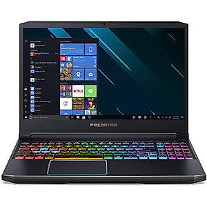 acer Predator Helios 300-15.6" Intel i7-9750H 2.6GHz 16GB Ram 512GB SSD W10H (Renewed)