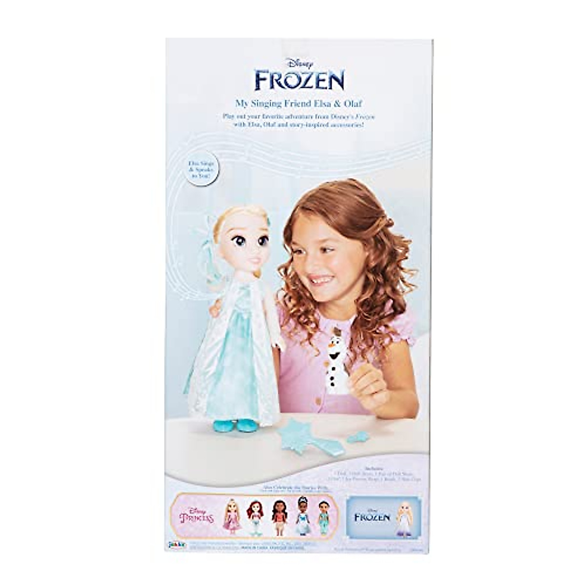 Disney Frozen Elsa Doll Classic My Singing Friend Elsa Doll & Olaf Figure