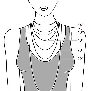 Ouslier Personalized 925 Sterling Silver Two Name Necklace Pendant Custom Made with 2 Names (Silver)