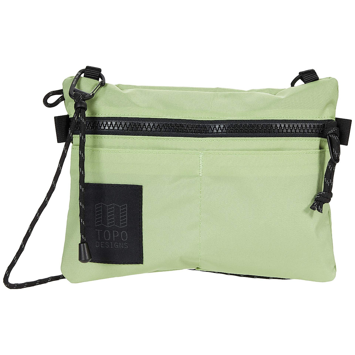 Topo Designs Carabiner Shoulder Accessory Bag Light Green/Light Green One Size