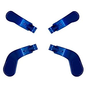 4PCS Metal Paddles Hair Trigger Locks Buttons Replacement for Elite Series 2 Controller, Xbox One Elite Controller & Elite Series 2 Core - Blue