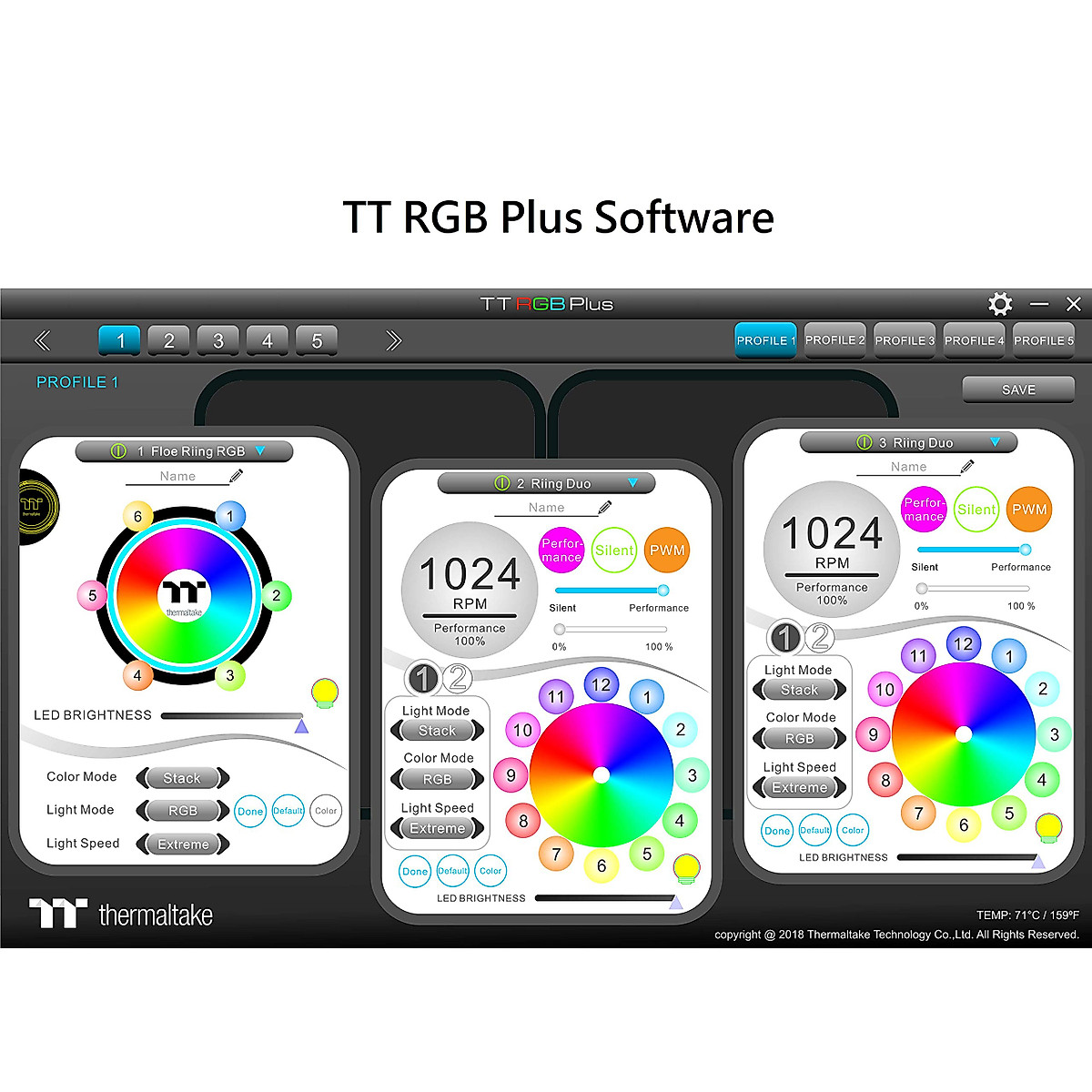 Thermaltake Floe DX 360mm, Dual Ring LED, 16.8 Million Color Software Enabled (TT RGB Plus/Alexa/Razer Chroma), AMD (AM5/AM4)/Intel (LGA 2066/1200), AIO CPU Liquid Cooler CL-W256-PL12SW-B