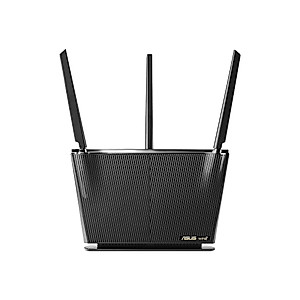ASUS WiFi 6 Router (RT-AX68U) - Dual Band Gigabit Wireless Router, 3x3 Support, Gaming & Streaming, AiMesh Compatible, Included Lifetime Internet Security, Parental Control, MU-MIMO, OFDMA