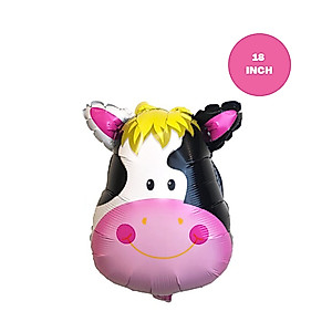 100% LIKED-Beep Beep Beep Blue Letters Balloon Banner, Little Truck Birthday Decorations, Pig Toad Cow 1st Birthday Party Decorations