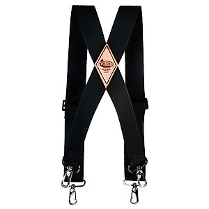 Weaver Leather Arborist Nylon Saddle Suspenders, Black